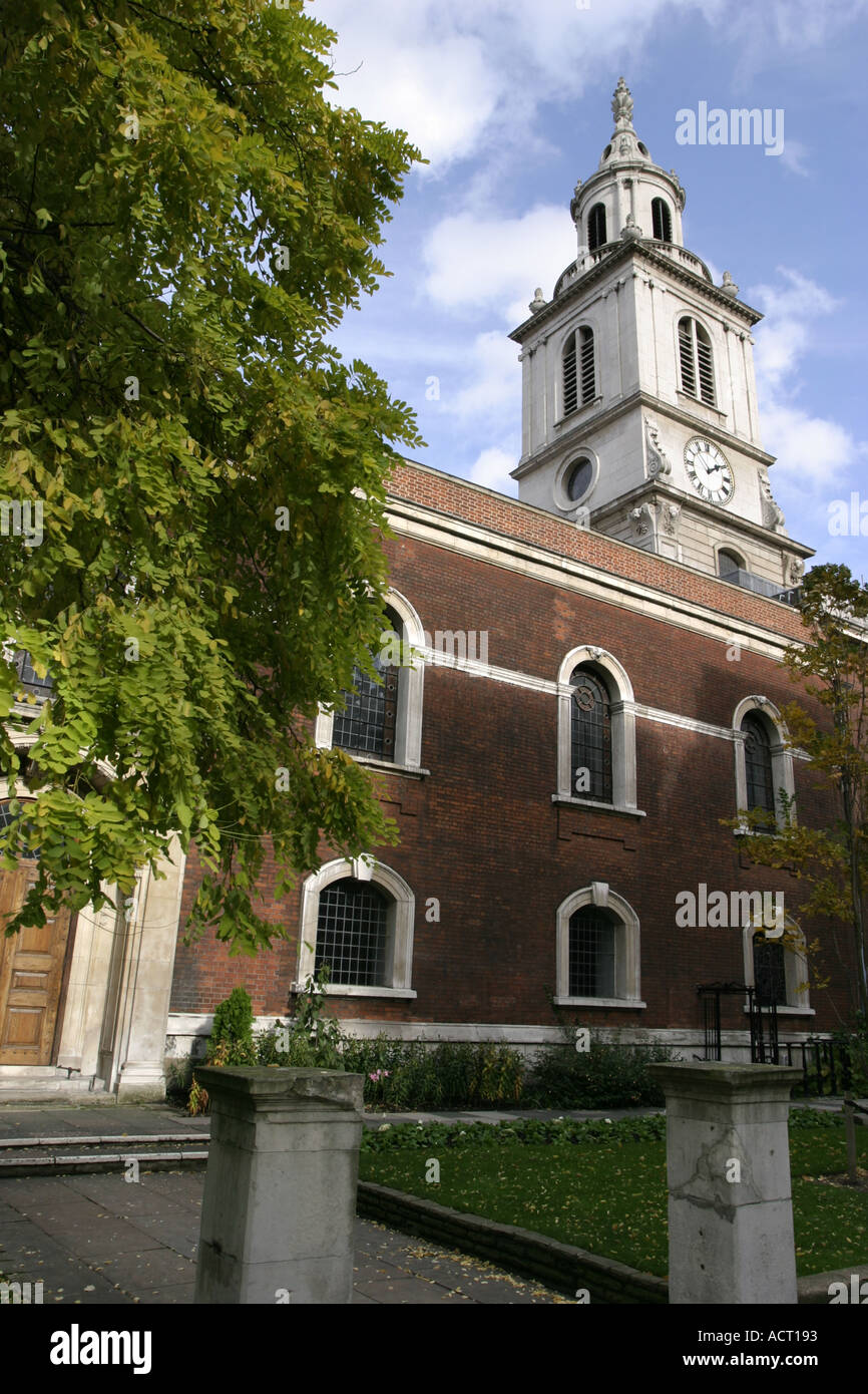 St Botolph without Bishopsgate Stock Photo - Alamy