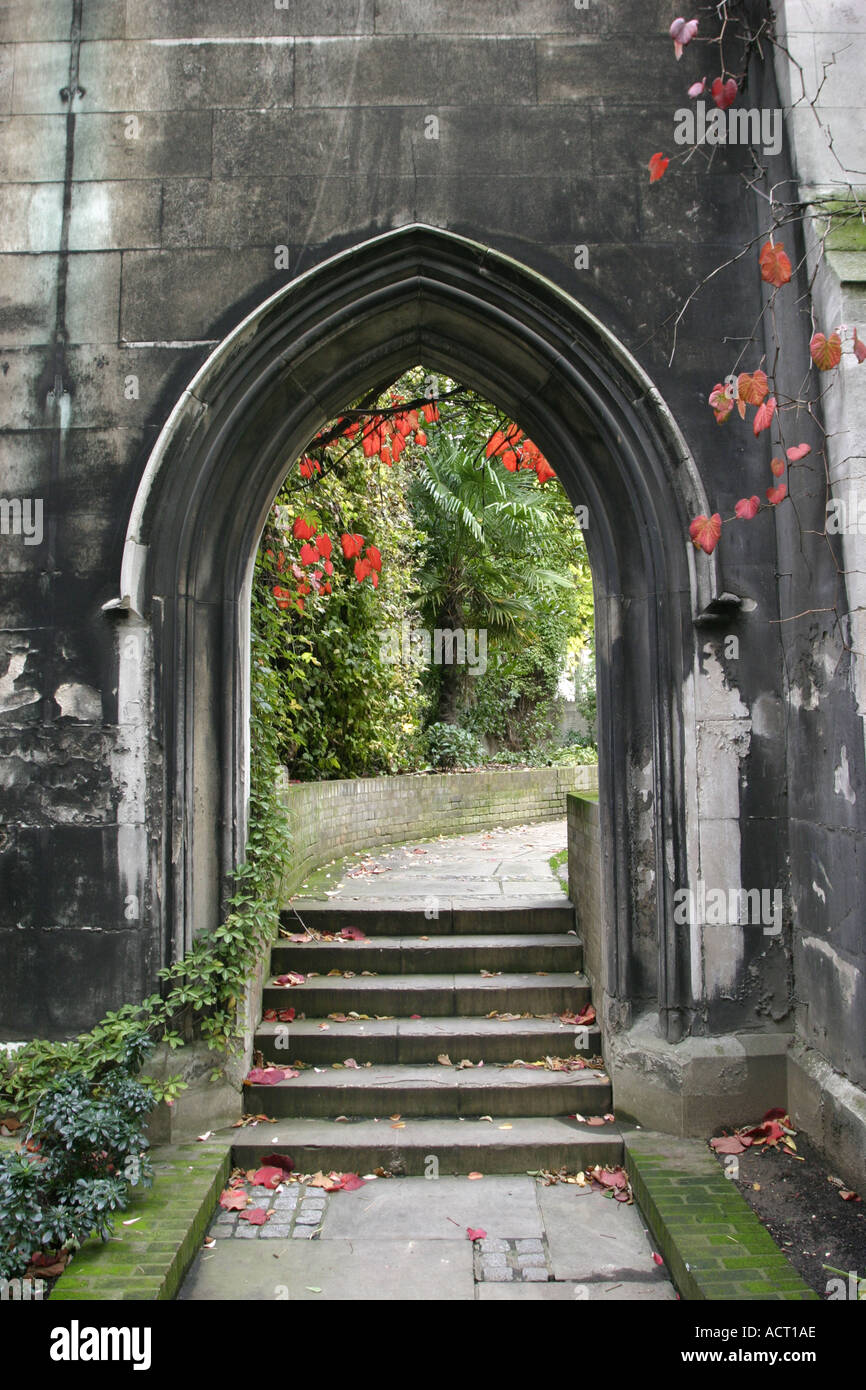 St Dunstans in the East church in London England Stock Photo - Alamy