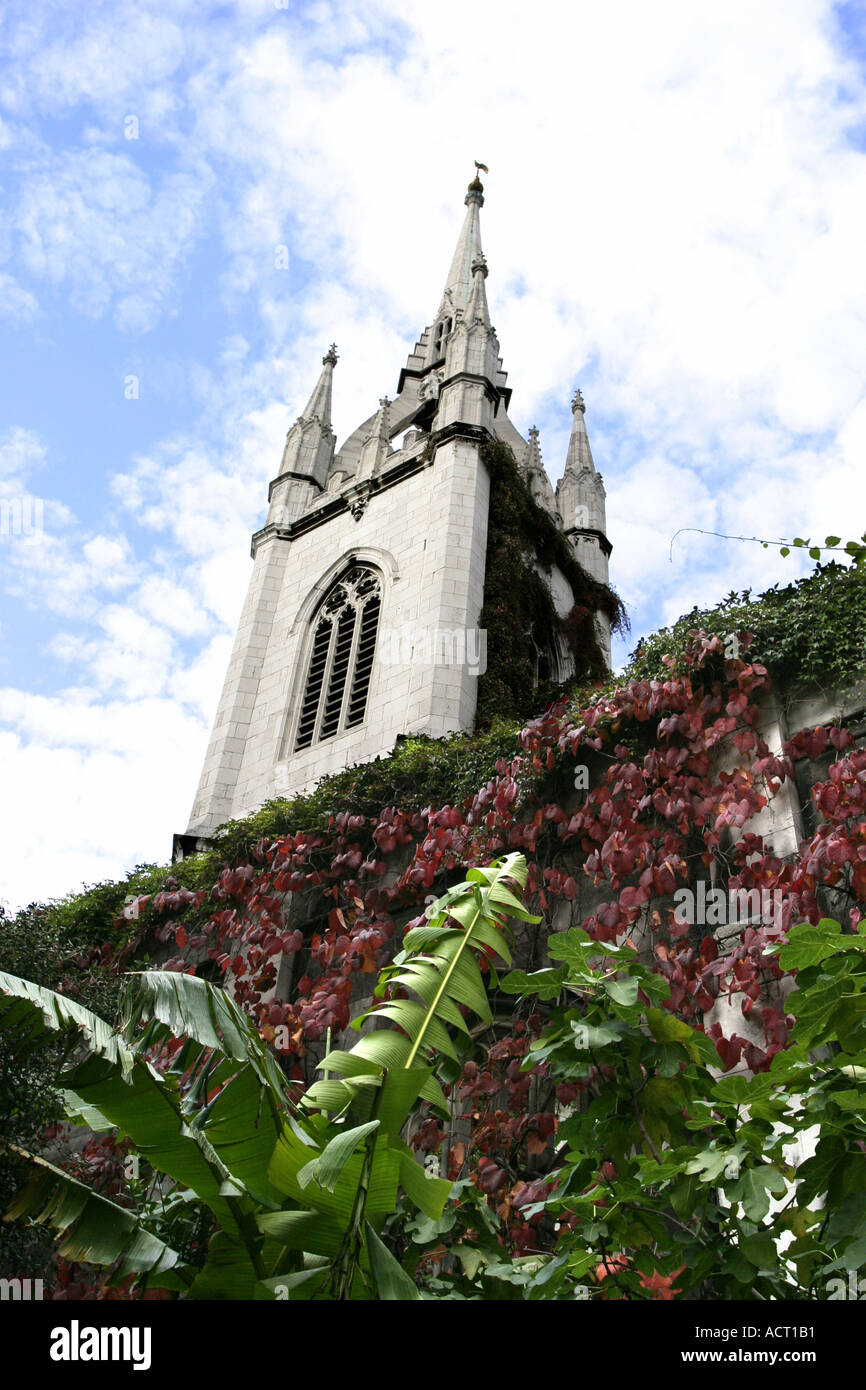 All Hallows Staining church in the City of London Stock Photo - Alamy