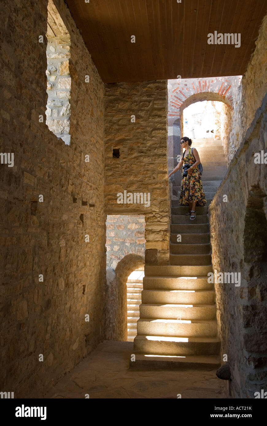 Turkey cesme fort hi-res stock photography and images - Alamy