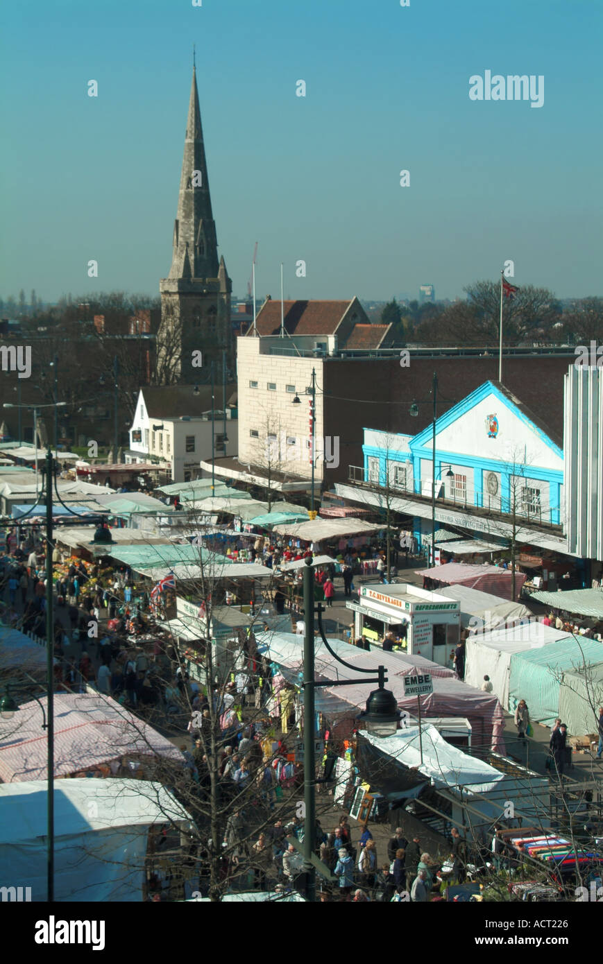 Romford market london hi-res stock photography and images - Alamy