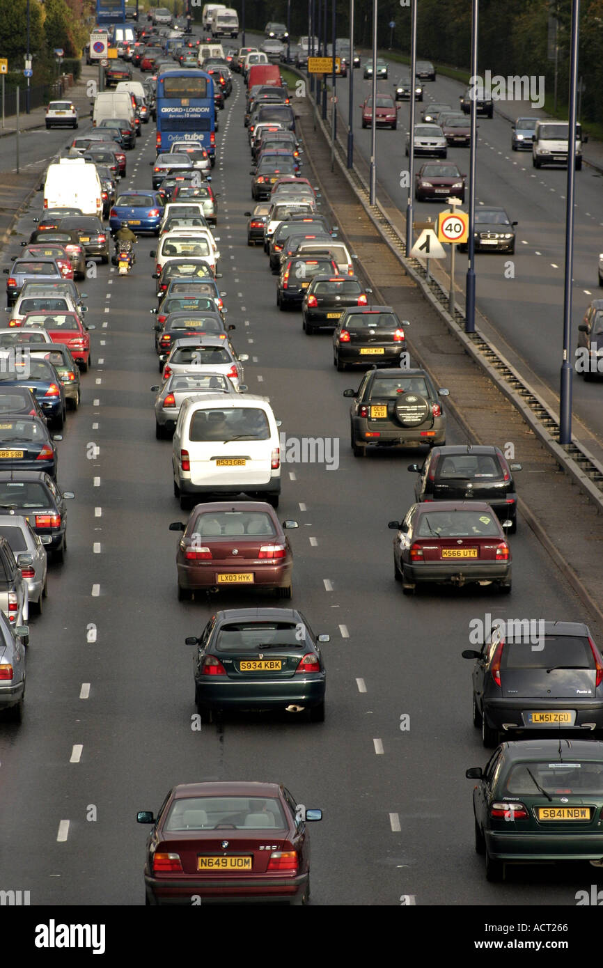 congested congestion motorway carriageway highway traffic jam gridlock ...
