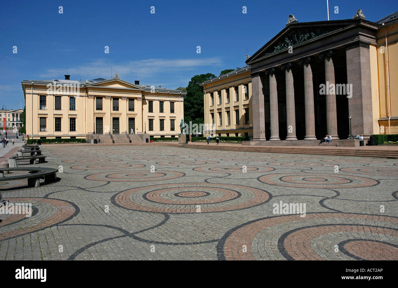 Oslo University Oslo Norway Europe Stock Photo - Alamy