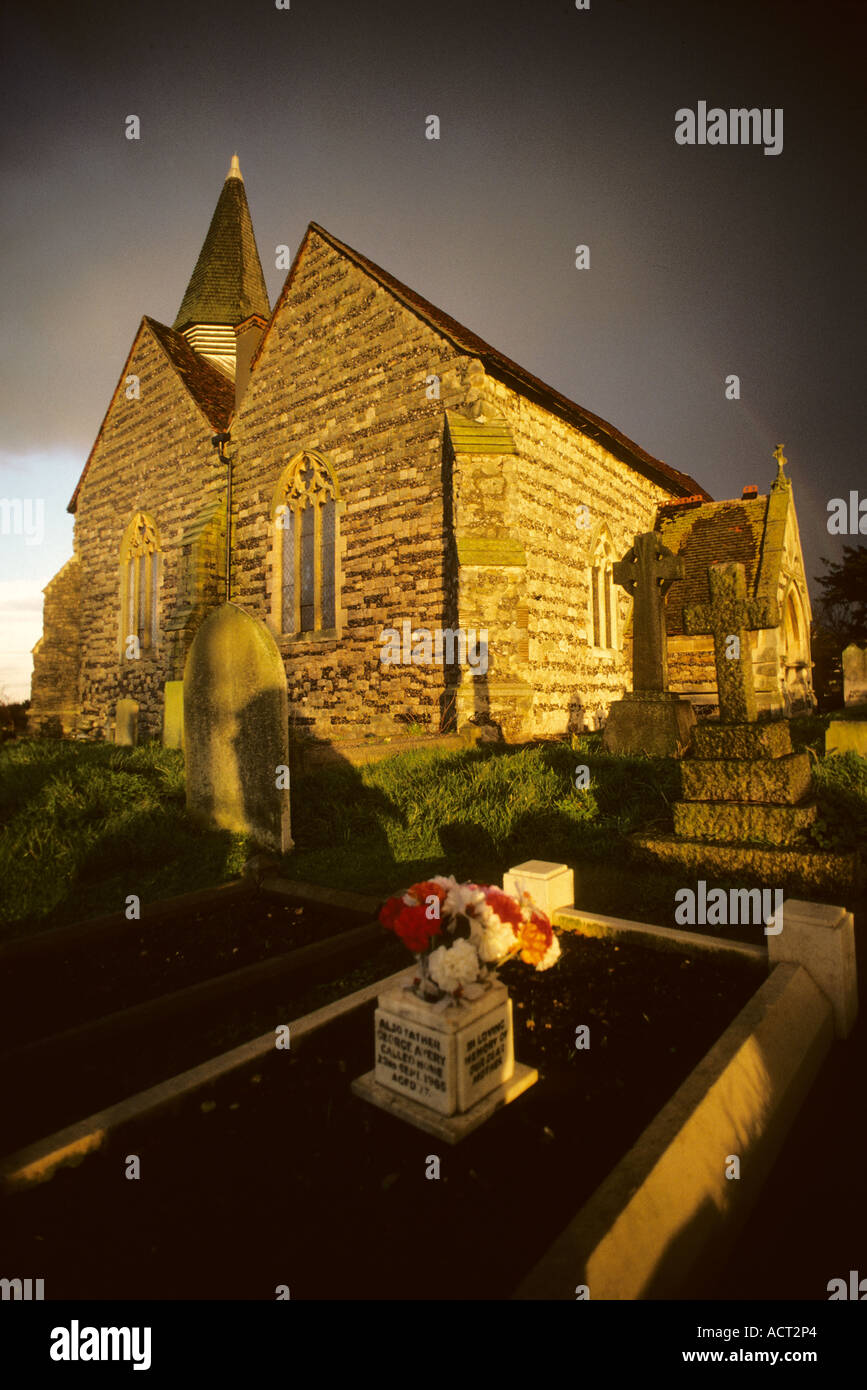 St Mary s Church Lower Higham Stock Photo - Alamy