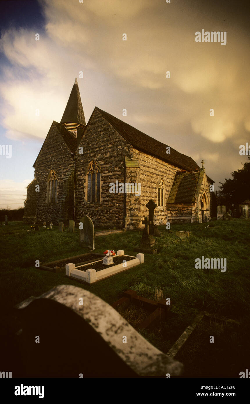 St Mary s Church Lower Higham Stock Photo - Alamy