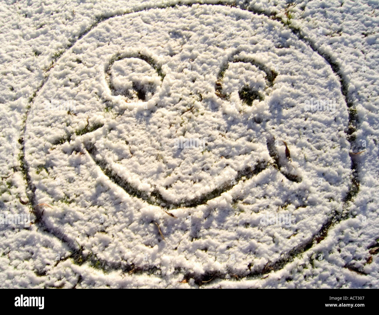 Frosty smiley face hi-res stock photography and images - Alamy