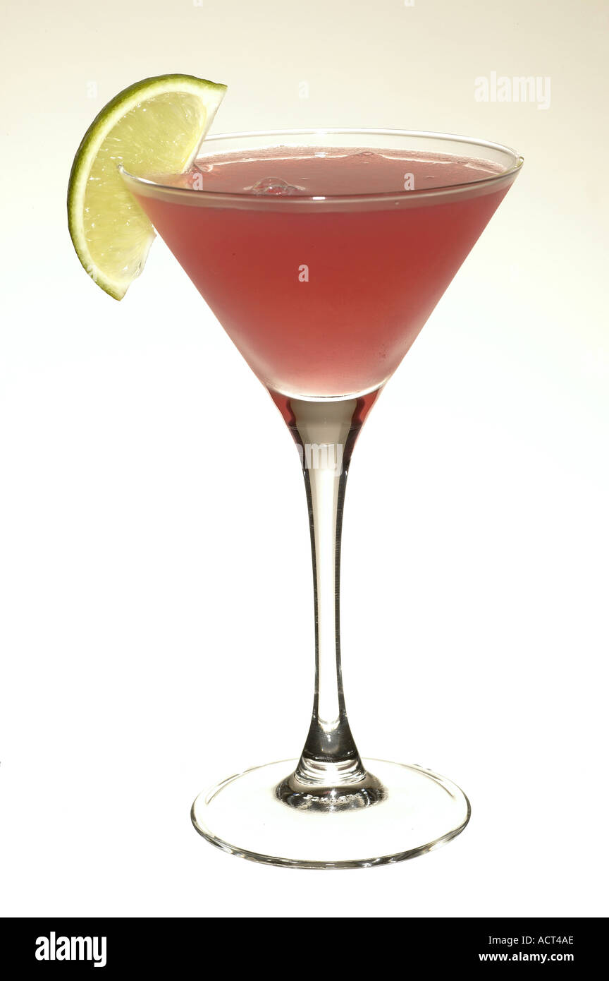 Rude Cosmopolitan cocktail Stock Photo - Alamy