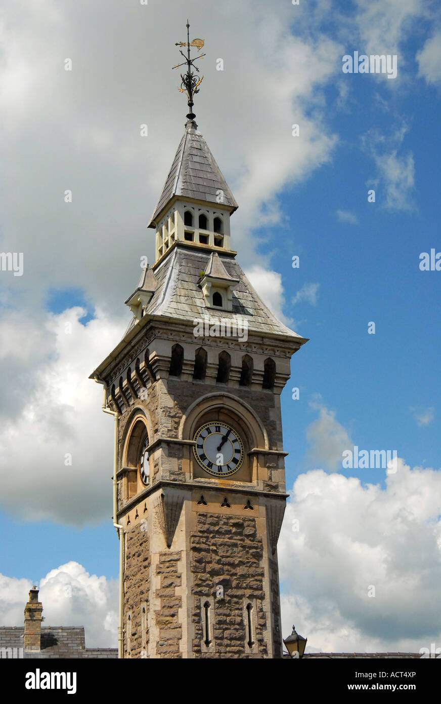 Hay on wye clock tower hi-res stock photography and images - Alamy