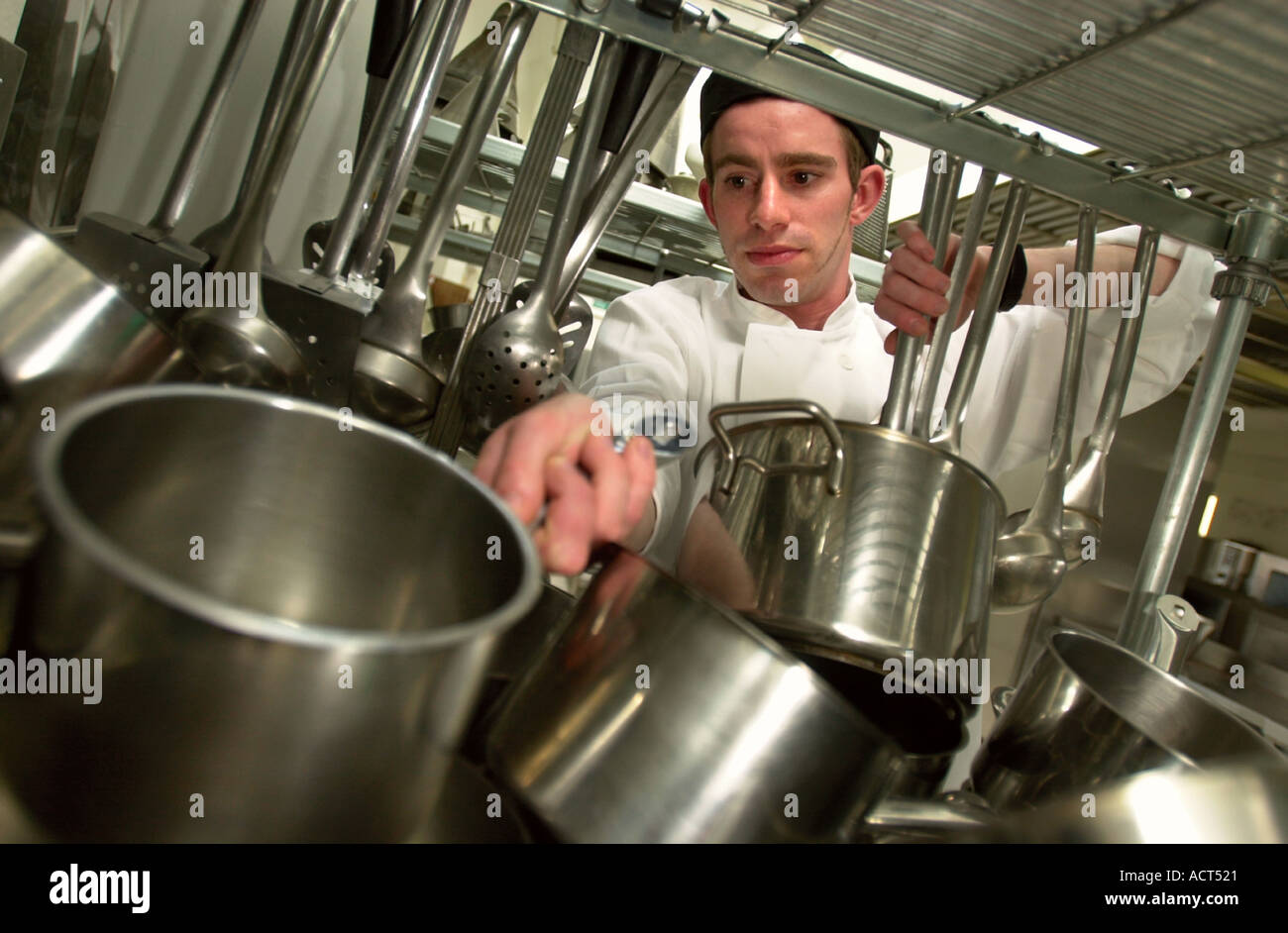 Trainee chef hi-res stock photography and images - Alamy