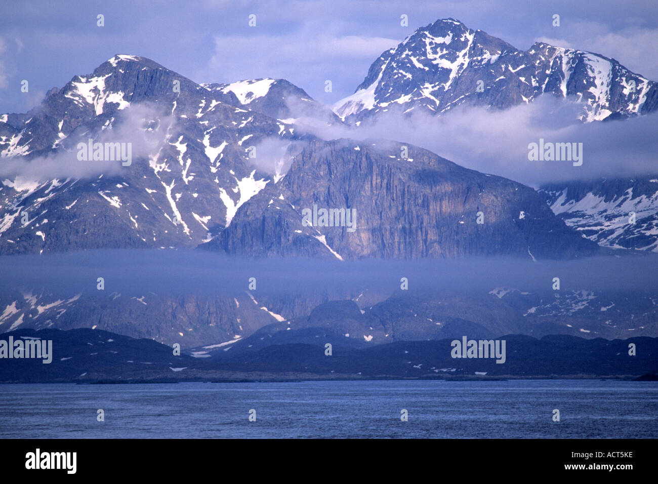 West coast of Greenland, Davis Straight, North Atlantic Ocean Stock ...