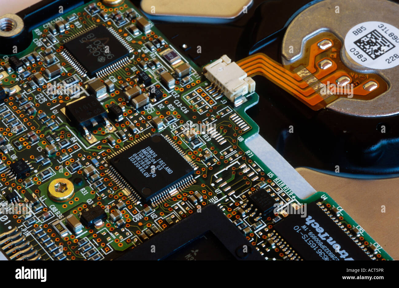 First integrated circuit High Resolution Stock Photography and Images ...