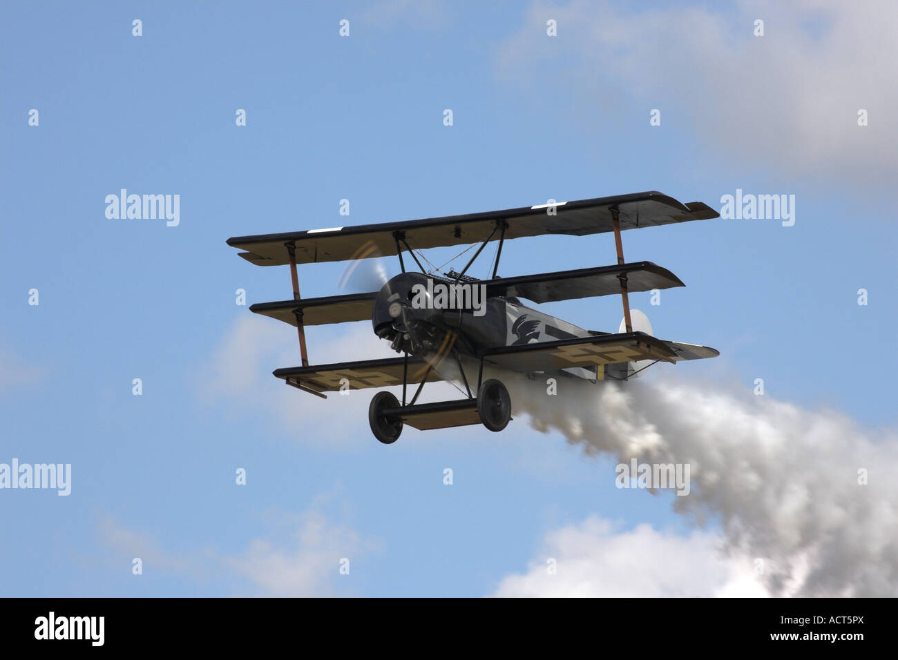 Fokker DR1 Triplane replica G-BVGZ of the Real Aeroplane Company in ...