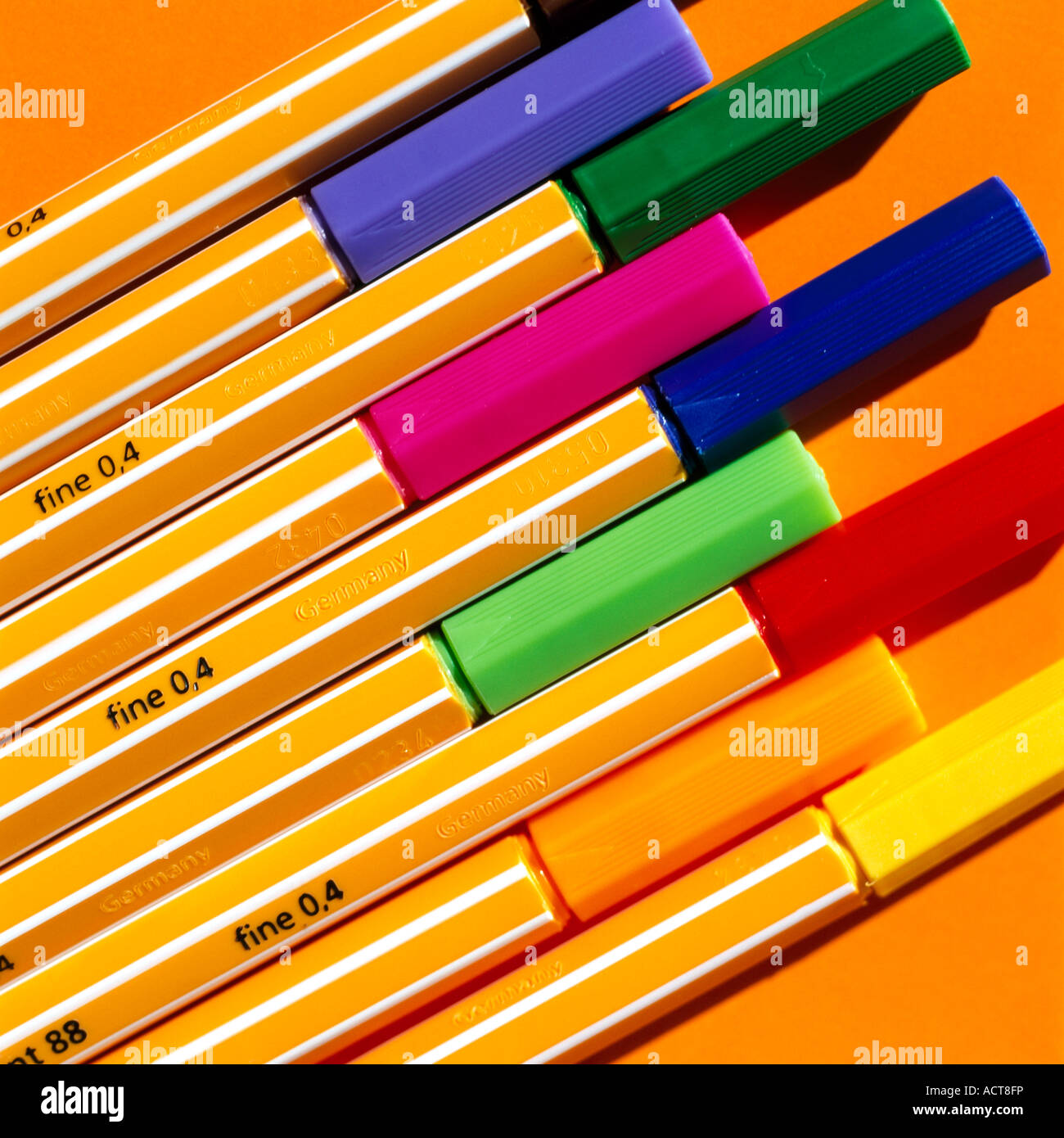 Fineliner pens hi-res stock photography and images - Alamy