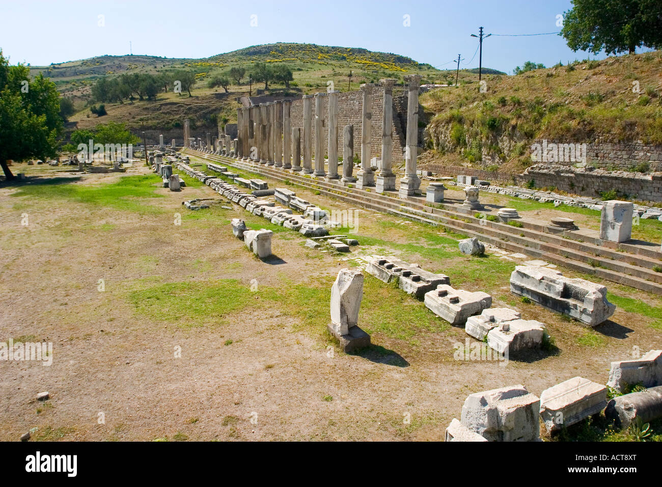 Asclepion Sanctuary of Asclepius of Pergamon Pergamum Bergama Western ...