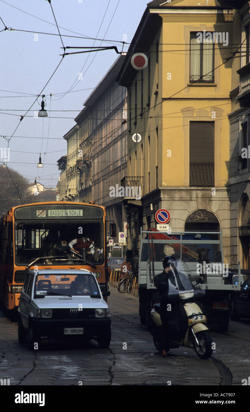 Milan Traffic Jam High Resolution Stock Photography and Images - Alamy