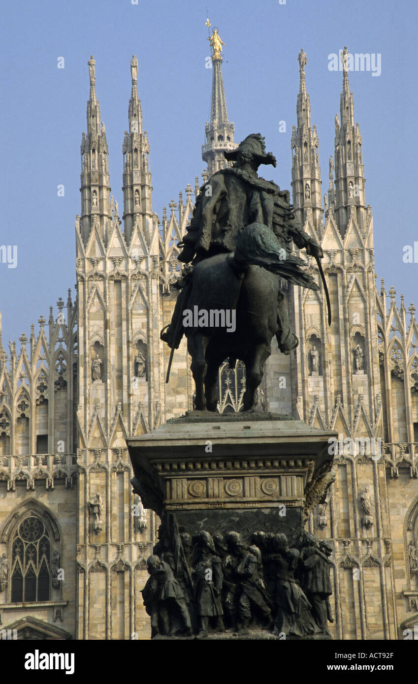 Statue Of Milan Italy