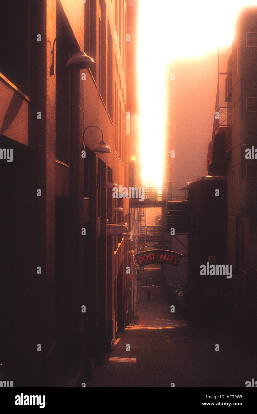 Post Alley, Seattle Washington Stock Photo - Alamy