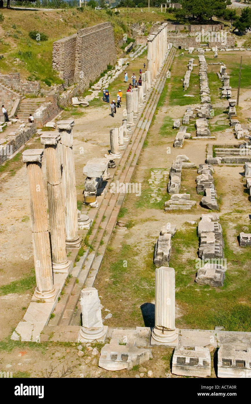 Asclepion Sanctuary of Asclepius of Pergamon Pergamum Bergama Western ...