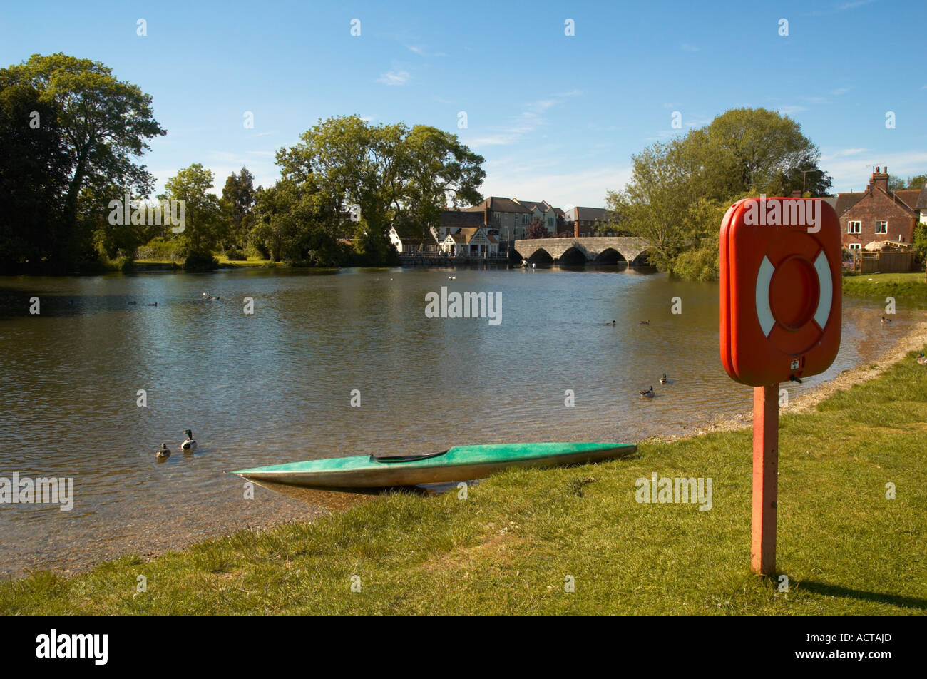 Fordingbridge new forest bridge hi-res stock photography and images - Alamy