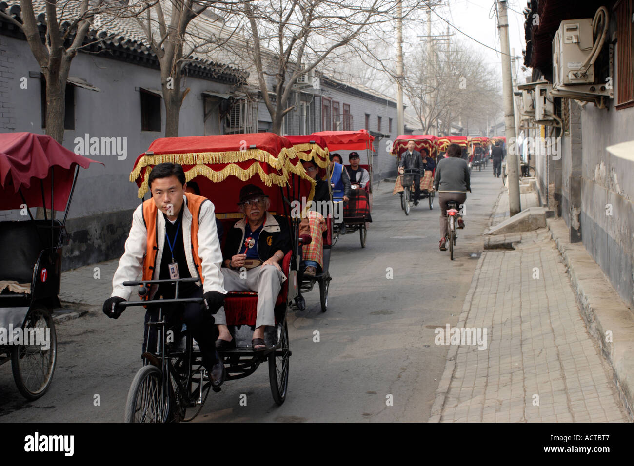 Rickshaw Hutong Tour High Resolution Stock Photography and Images - Alamy