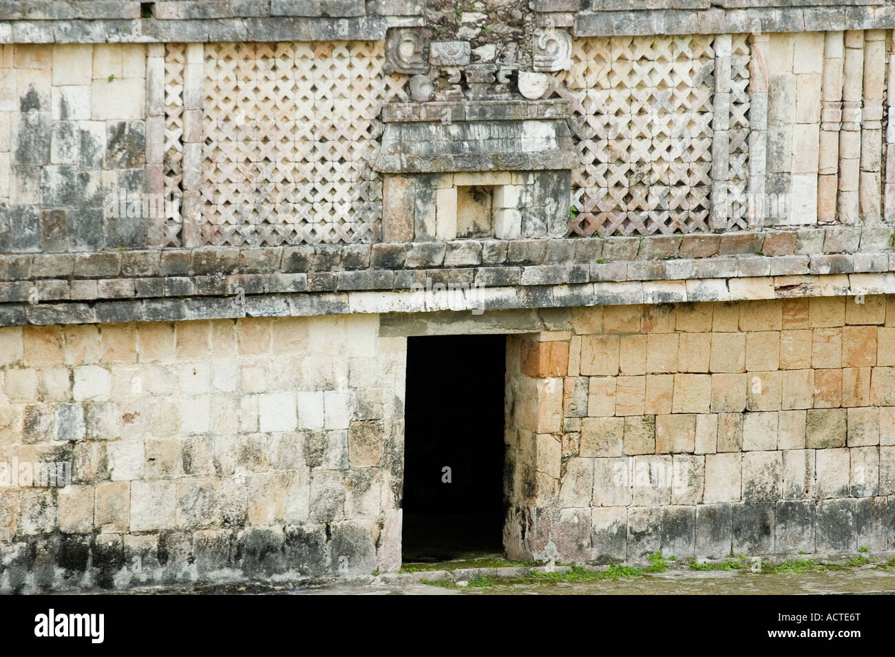 uxmal door in the wall Stock Photo - Alamy