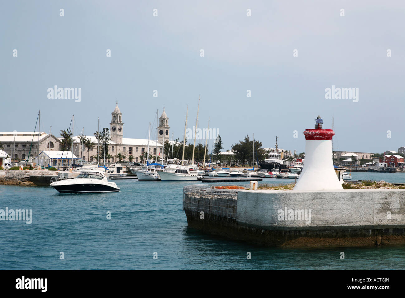 Royal Naval Dockyard entrance in Hamilton Bermuda Stock Photo - Alamy
