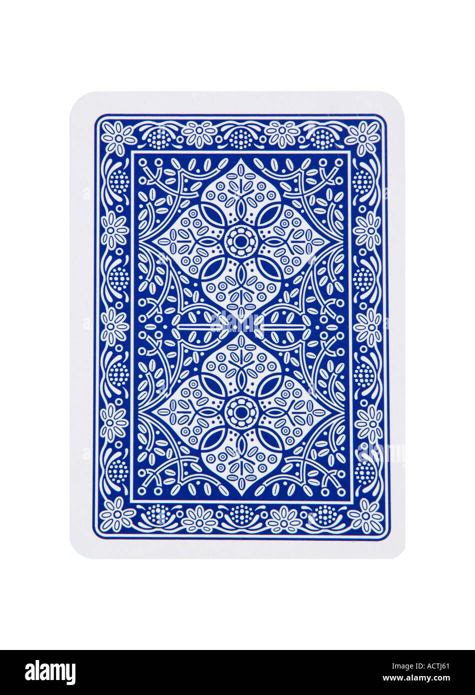 Pack of playing cards on white background Stock Photo - Alamy