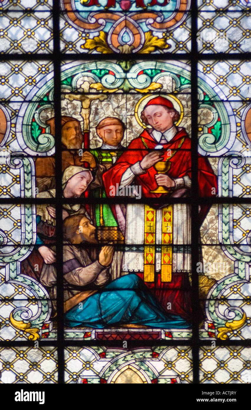 Vienna Austria Stained Glass Window High Resolution Stock Photography ...