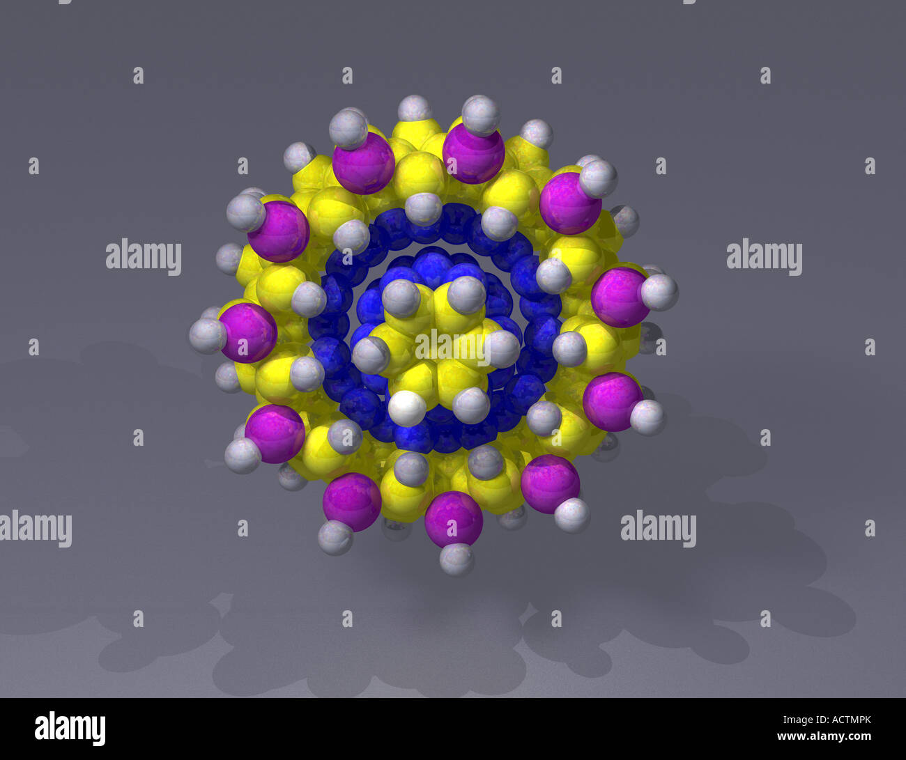 3d computer generated model hydrocarbon hi-res stock photography and ...