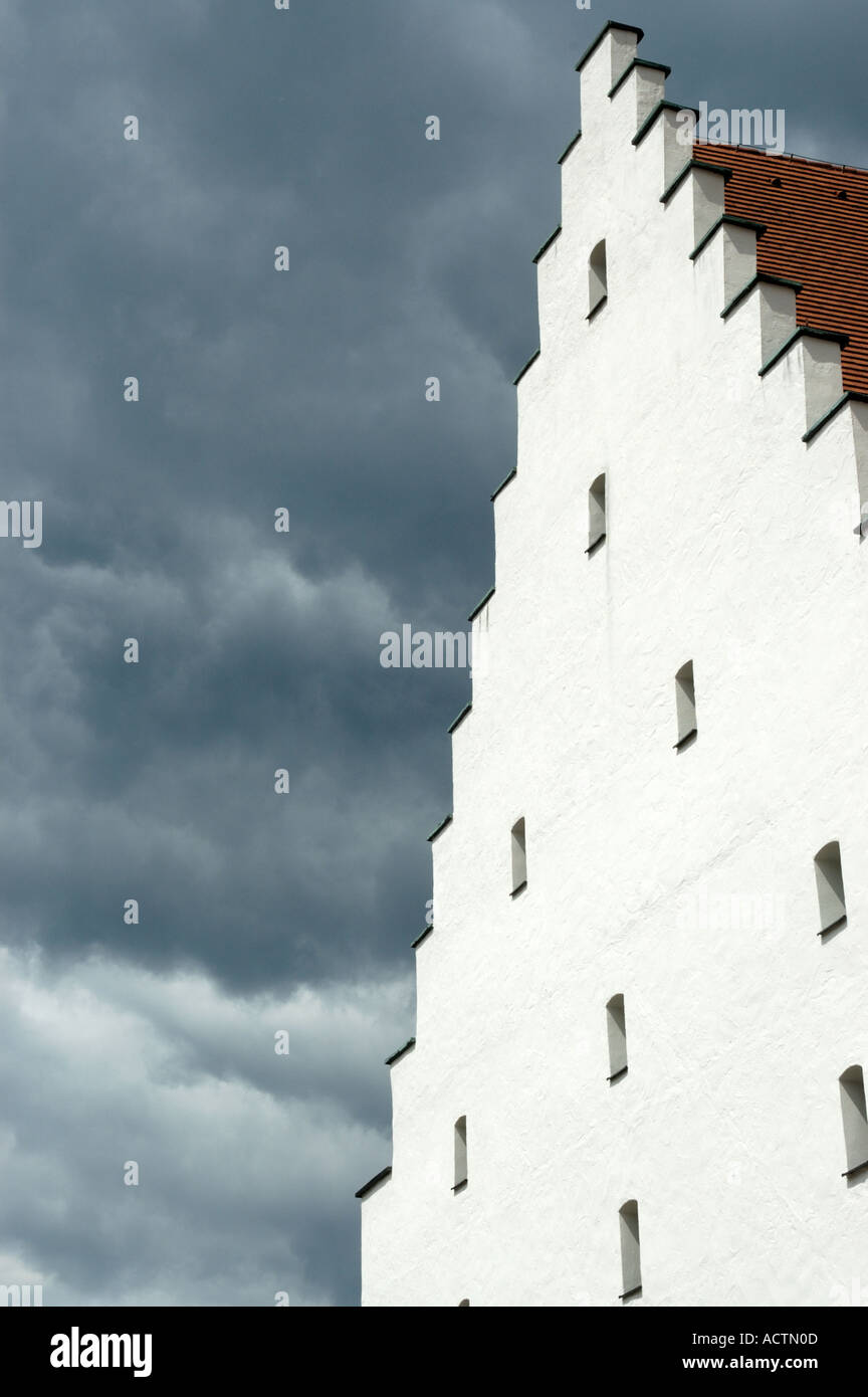 Old house typical gable roof hi-res stock photography and images - Alamy
