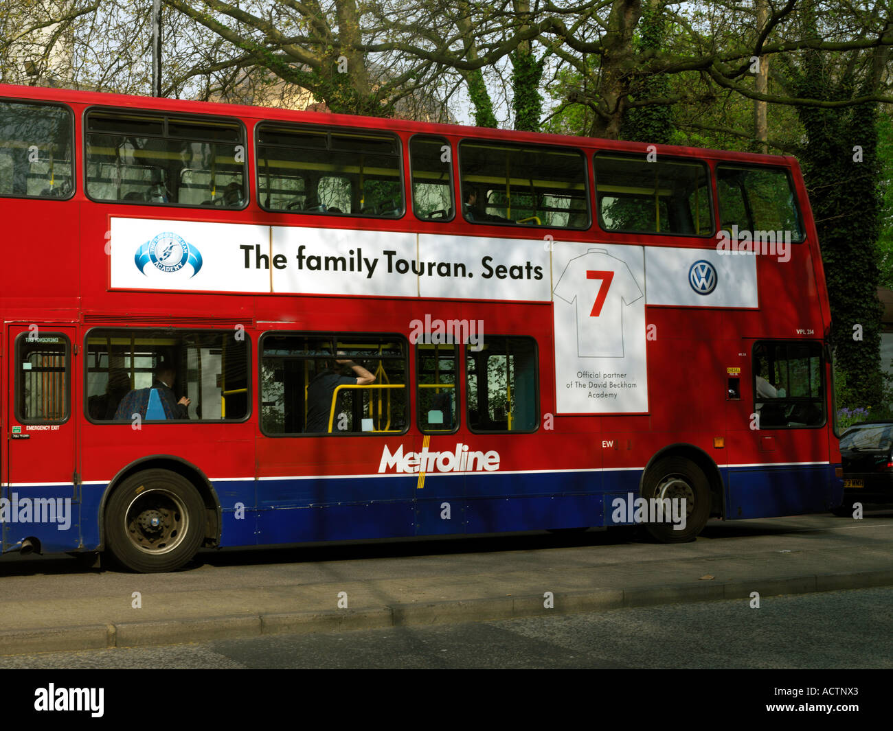 London bus advert advertisement hi-res stock photography and images - Alamy