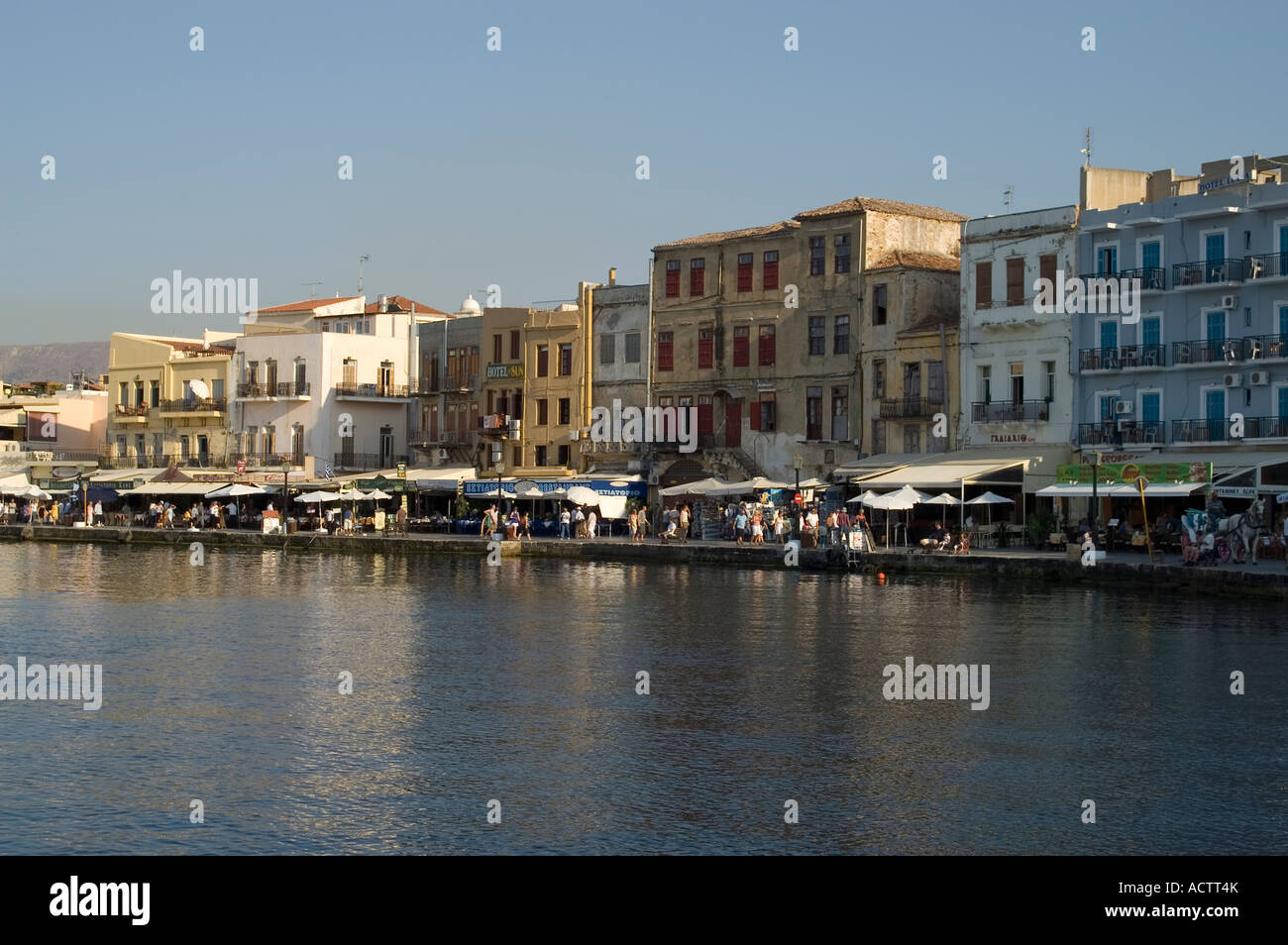 Venetian harbour Chania Crete Stock Photo - Alamy Venetian harbour Chania Crete Stock Photo - Alamy