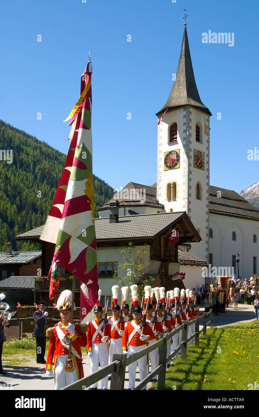 Church kippel lötschental switzerland hi-res stock photography and ...