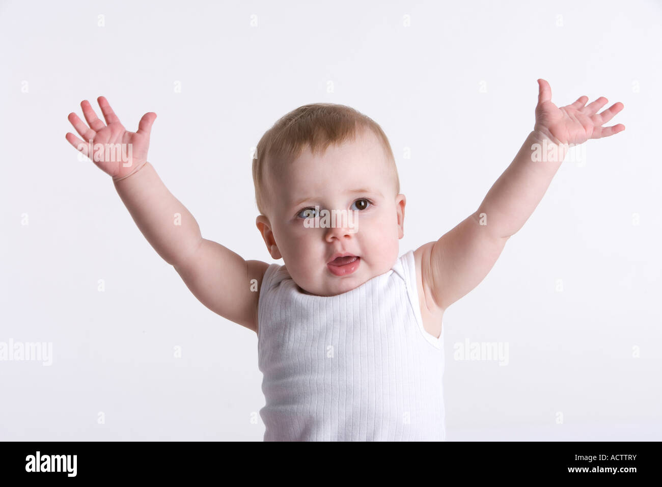 Baby Raising Hand