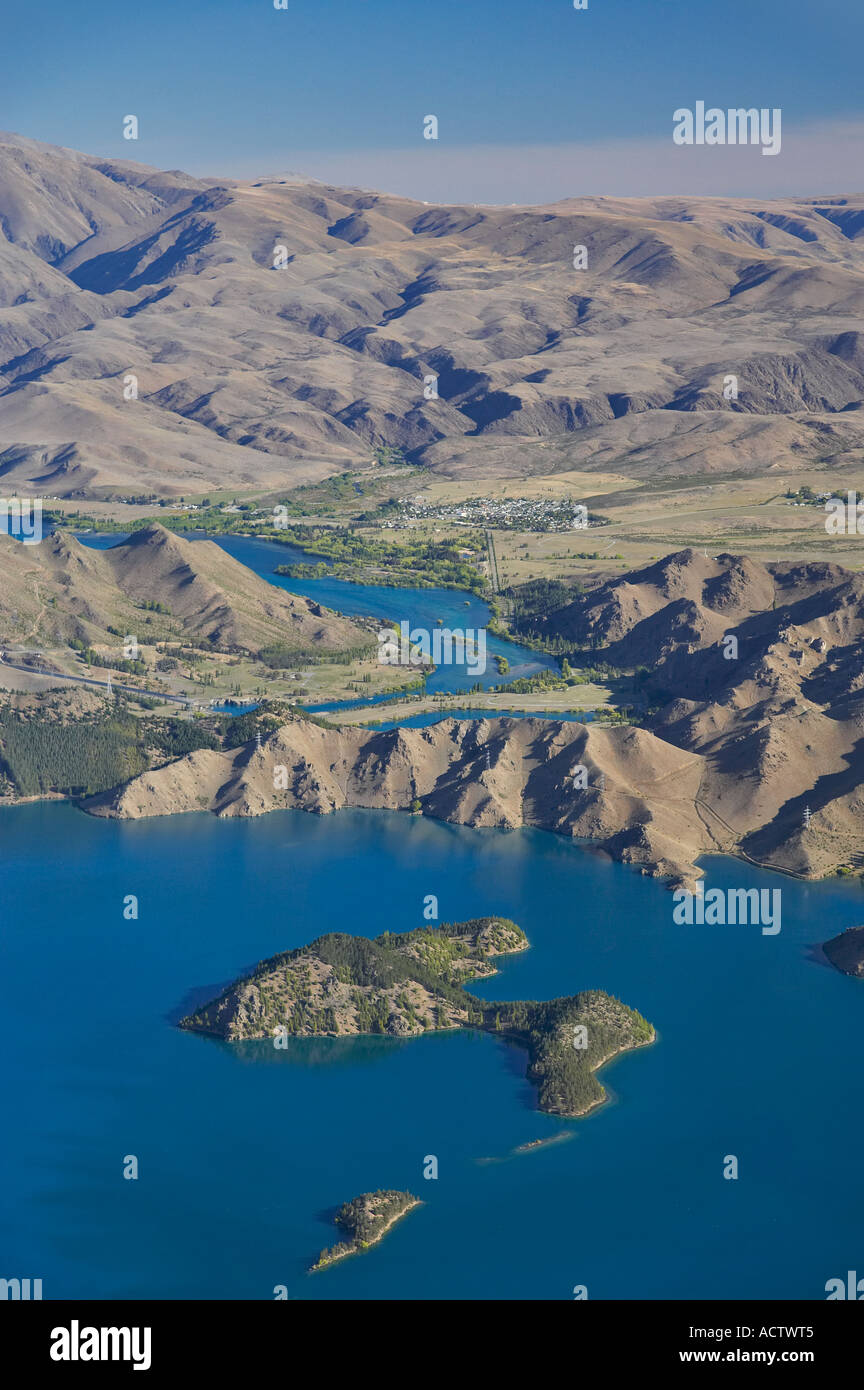 Junction Island Lake Benmore Waitaki Valley North Otago South Island ...