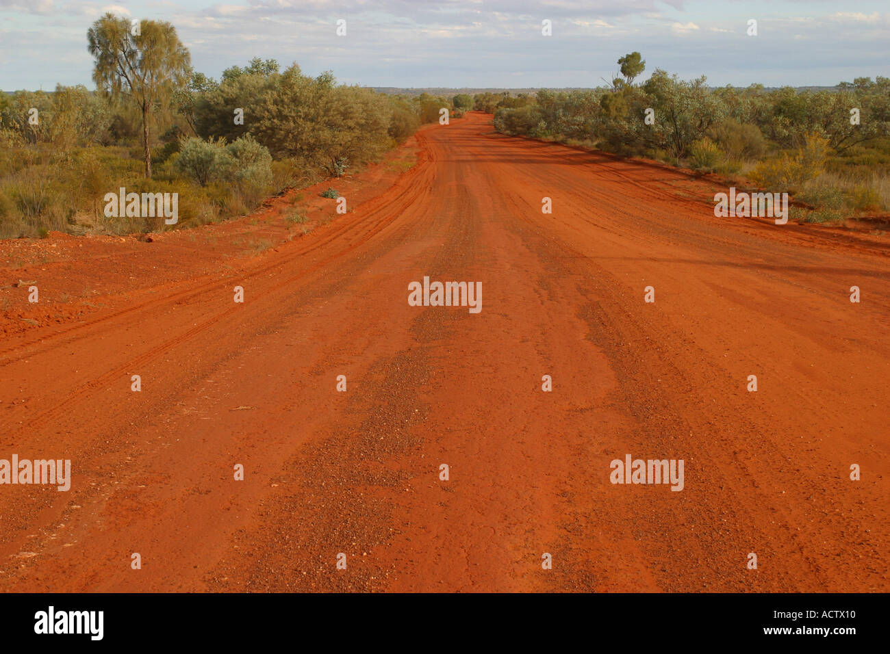 red away to the uluru red center australia Stock Photo - Alamy