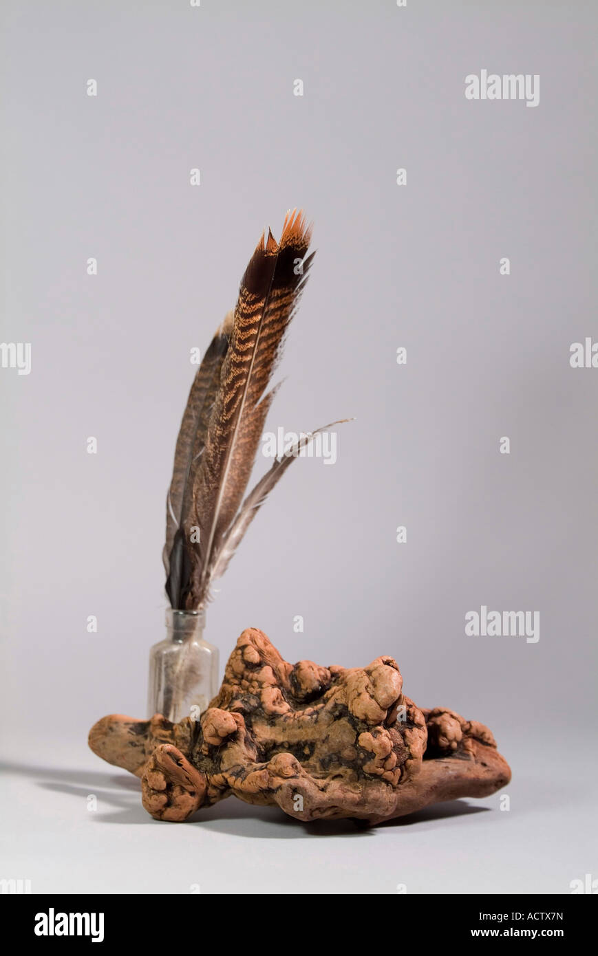 Ink pot and pen hi-res stock photography and images - Alamy