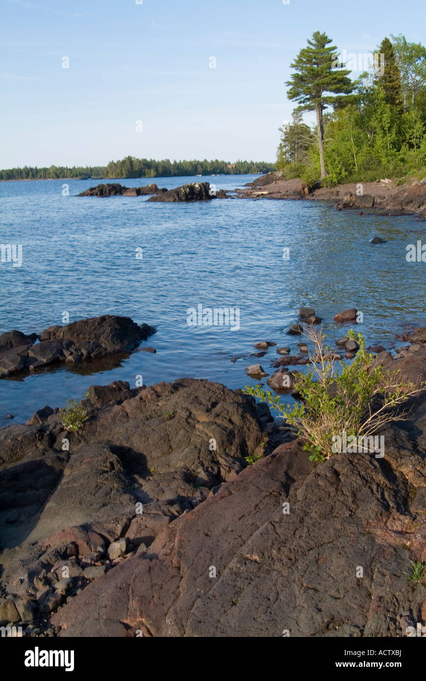 A PORTRAIT SCENIC LAKE Stock Photo - Alamy