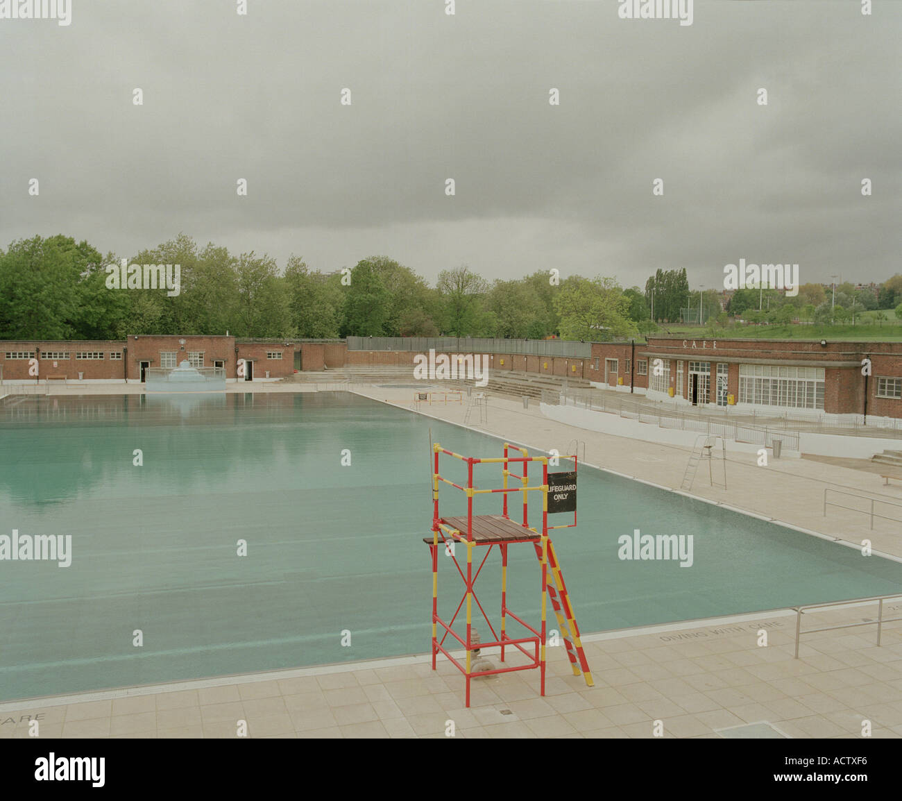 Hampstead Lido s 60 metre pool pictured after a 3 million pound ...