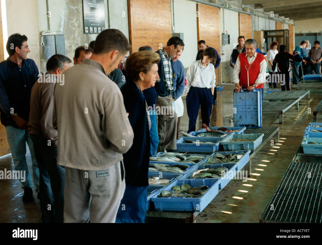 fish market in Peniscola Comunidad Valencia Spain Stock Photo - Alamy
