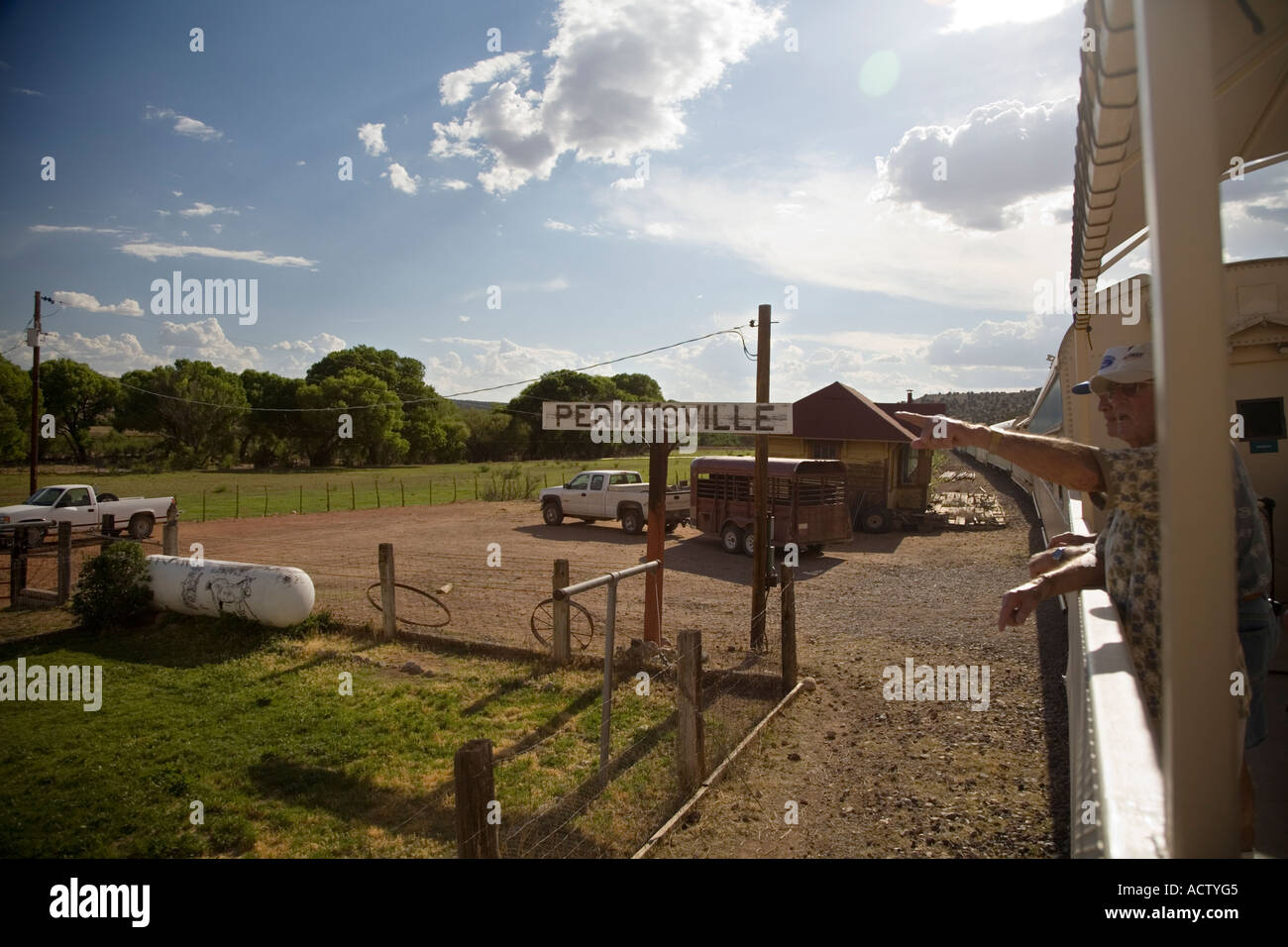 Sedona arizona verde valley railroad hi-res stock photography and ...
