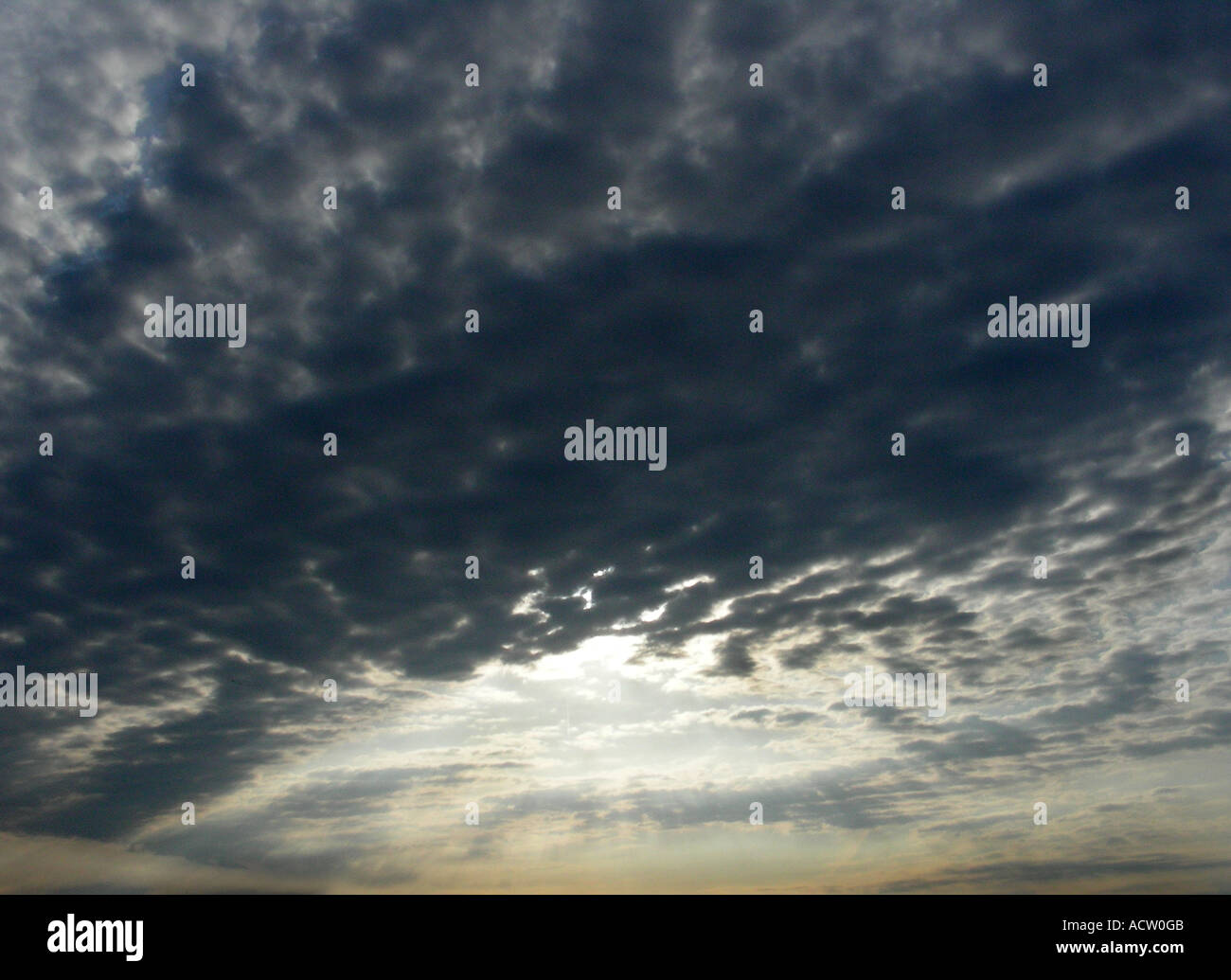 Late afternoon sky Stock Photo - Alamy