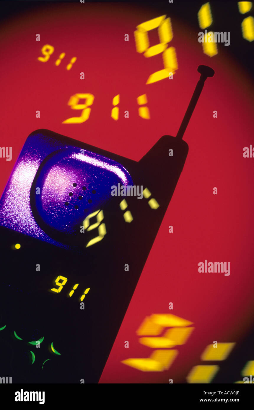 Vertical emergency cell phone call hi-res stock photography and images ...