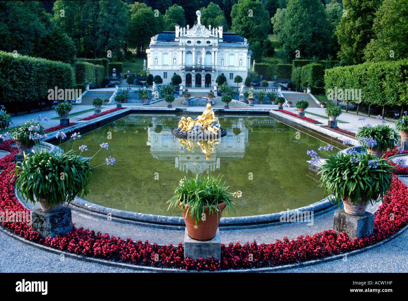 The Lindau Castle in Bavaria southern Germany Stock Photo - Alamy