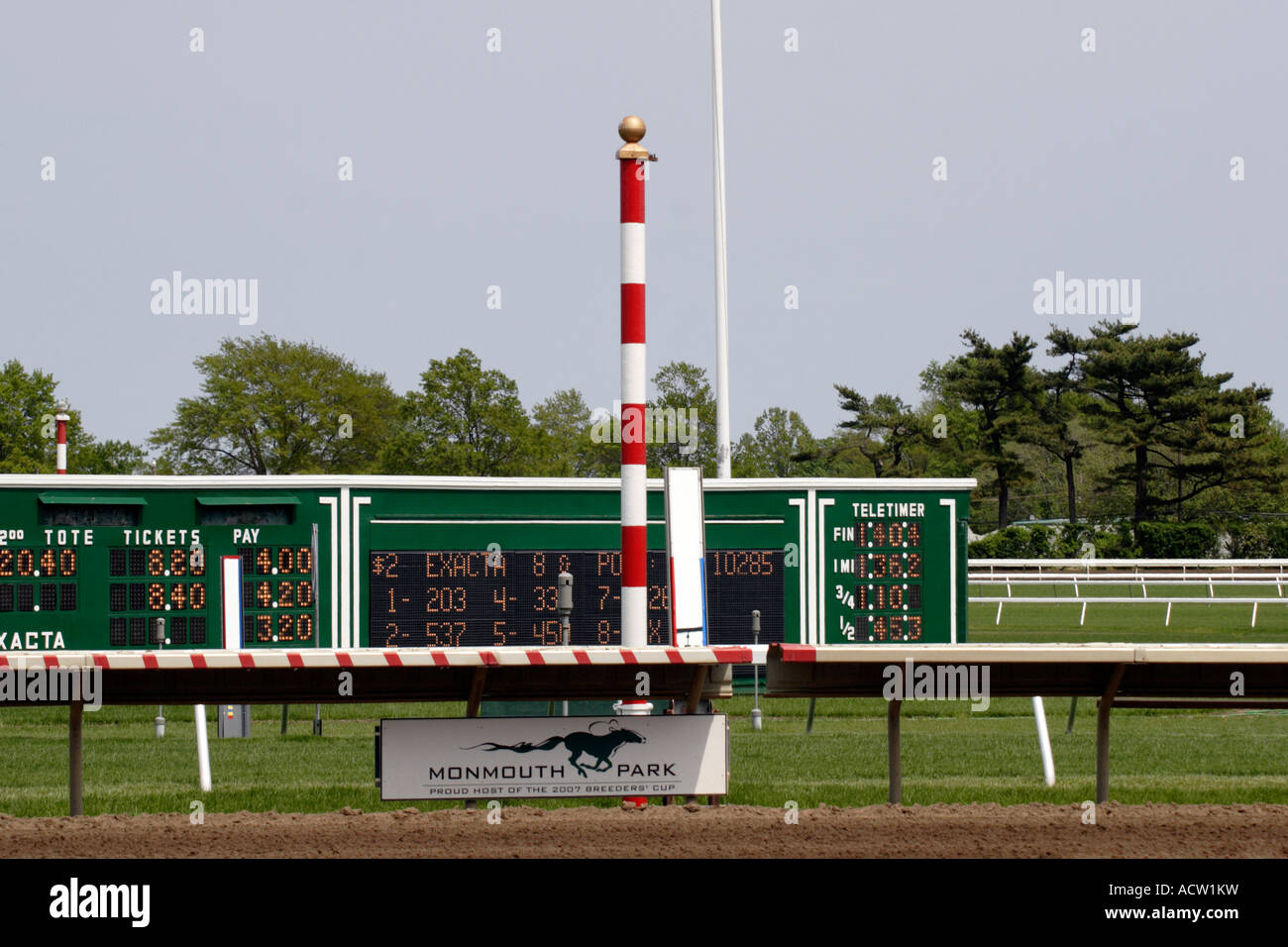 Racing track finish line horizontal hi-res stock photography and images ...