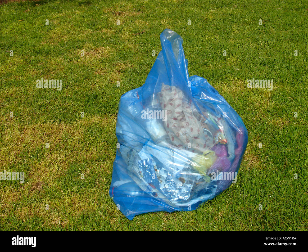 Plastic bag filled garbage close up hi-res stock photography and images ...