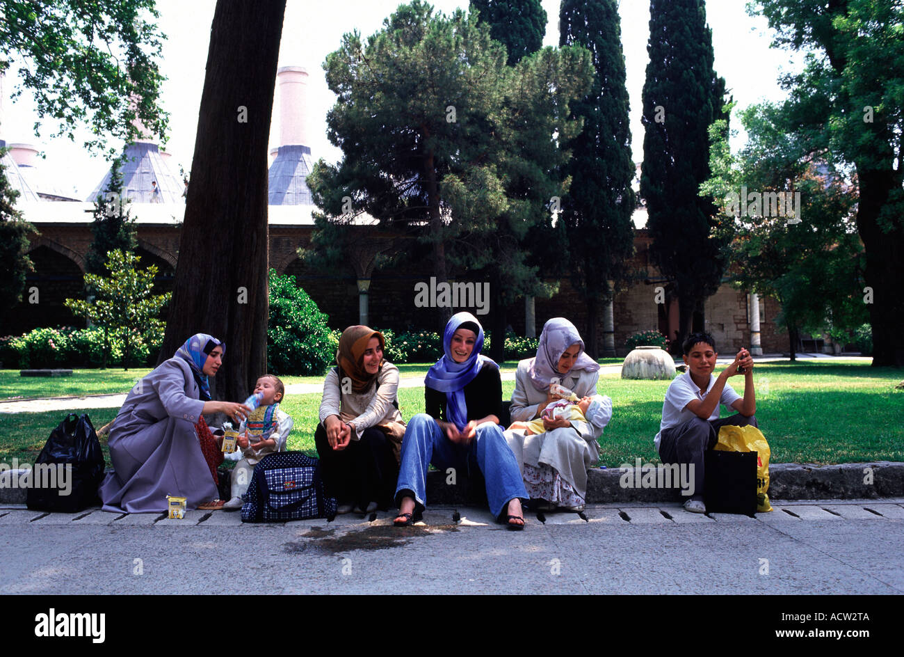 Woman turkish dress islamic hijab hi-res stock photography and images ...