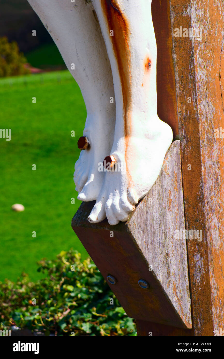 Feet of jesus in hi-res stock photography and images - Alamy