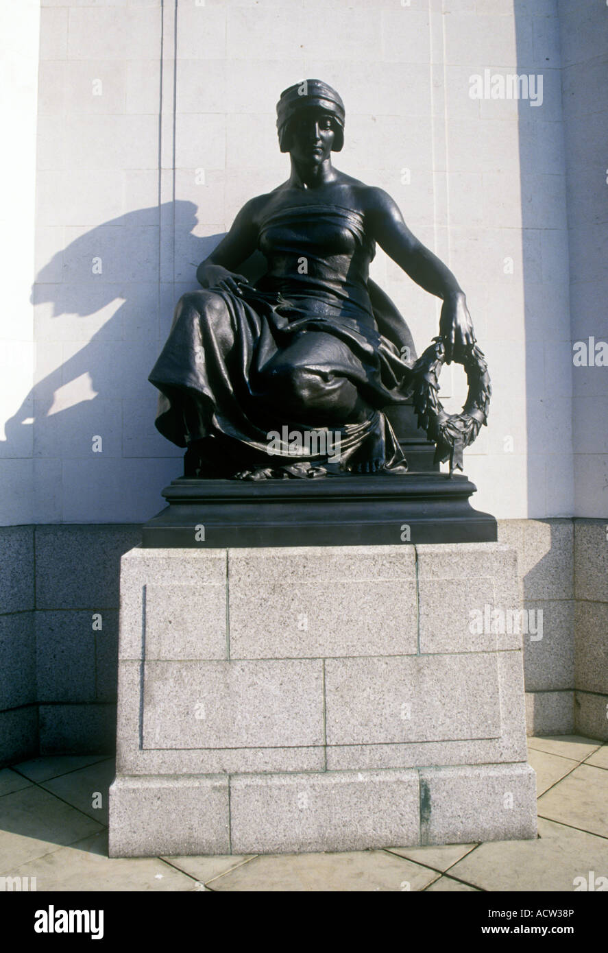 Birmingham city statue centenary square hi-res stock photography and ...