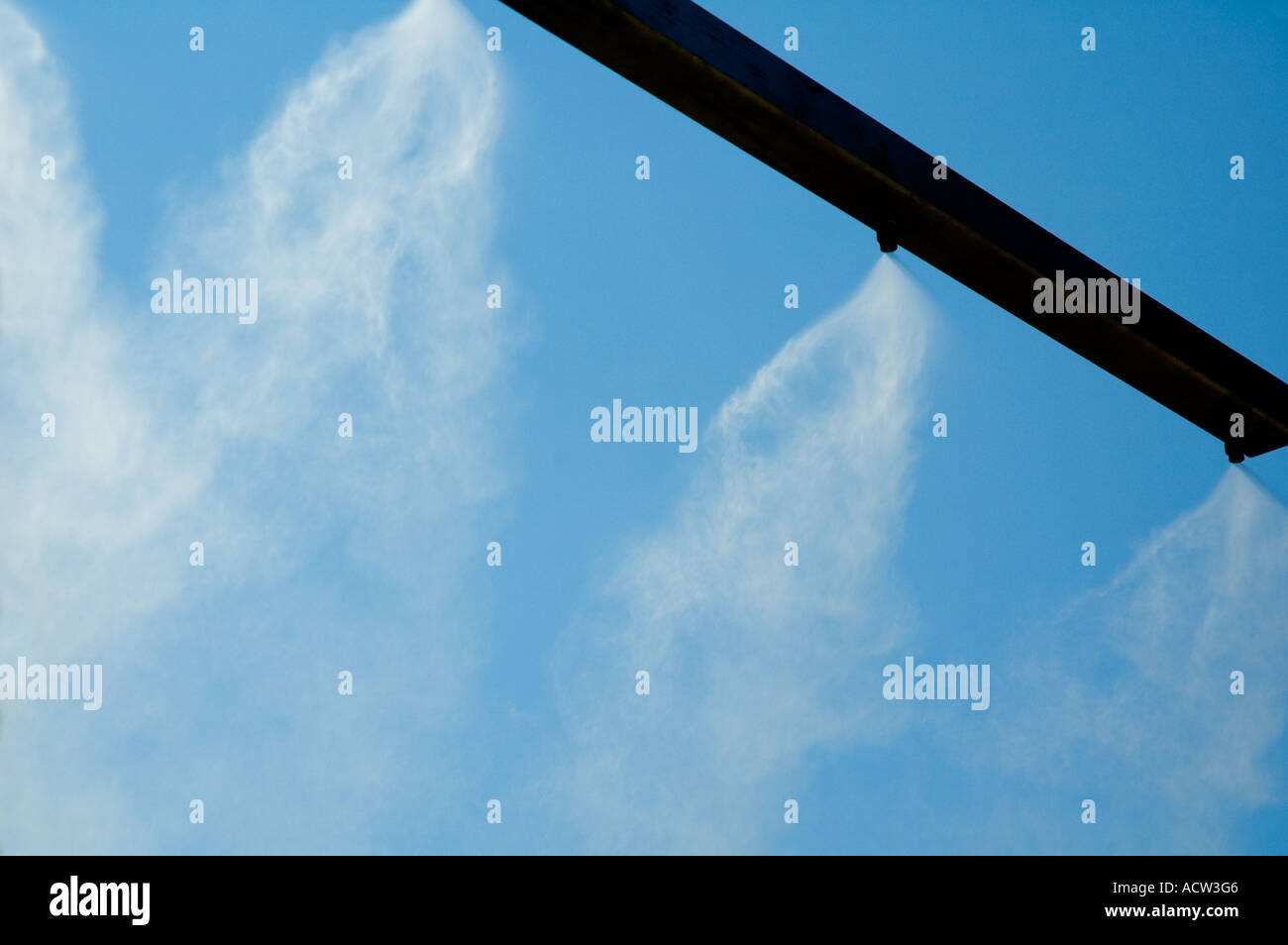 Drip irrigation sprinkler system Stock Photo - Alamy